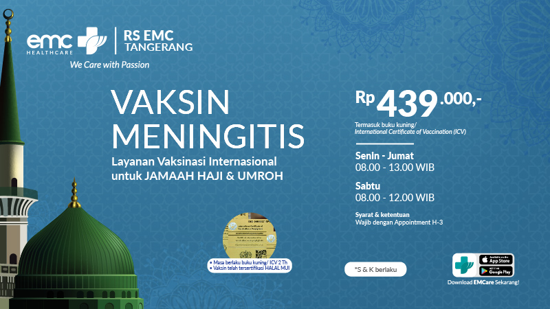 Vaksinasi Meningitis EMC Tangerang - EMC Healthcare - SAME