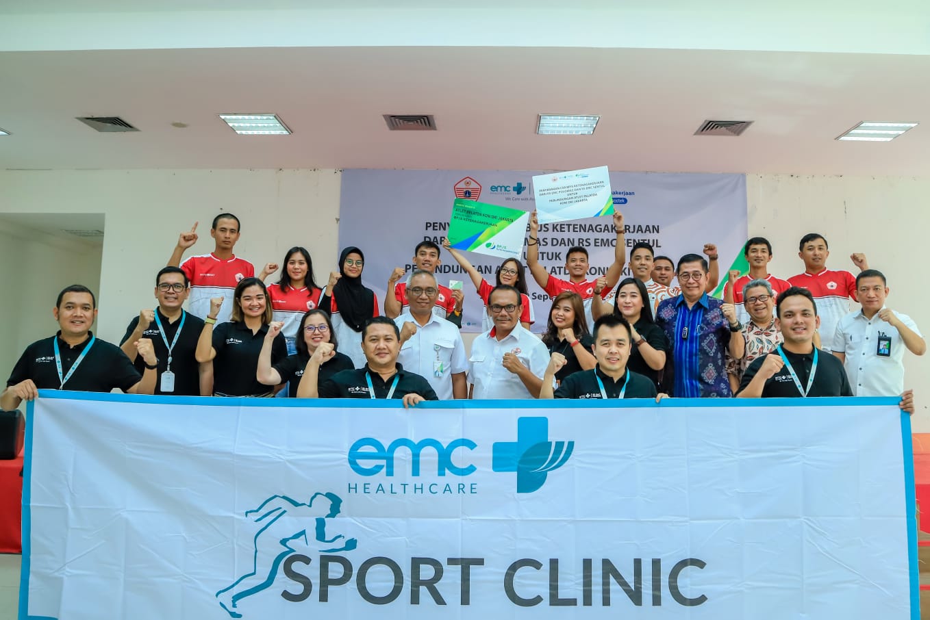 Submission of Employment BPJS CSR for the protection of DKI Jakarta PON ...